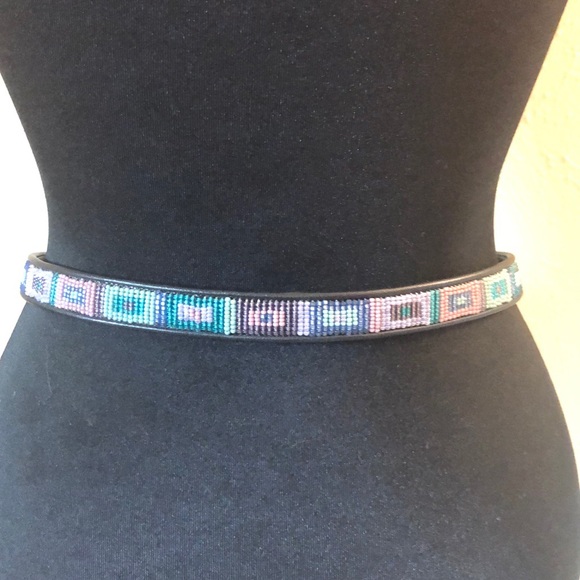 Brighton | Accessories | Brighton Beaded Native Zuni Belt | Poshmark